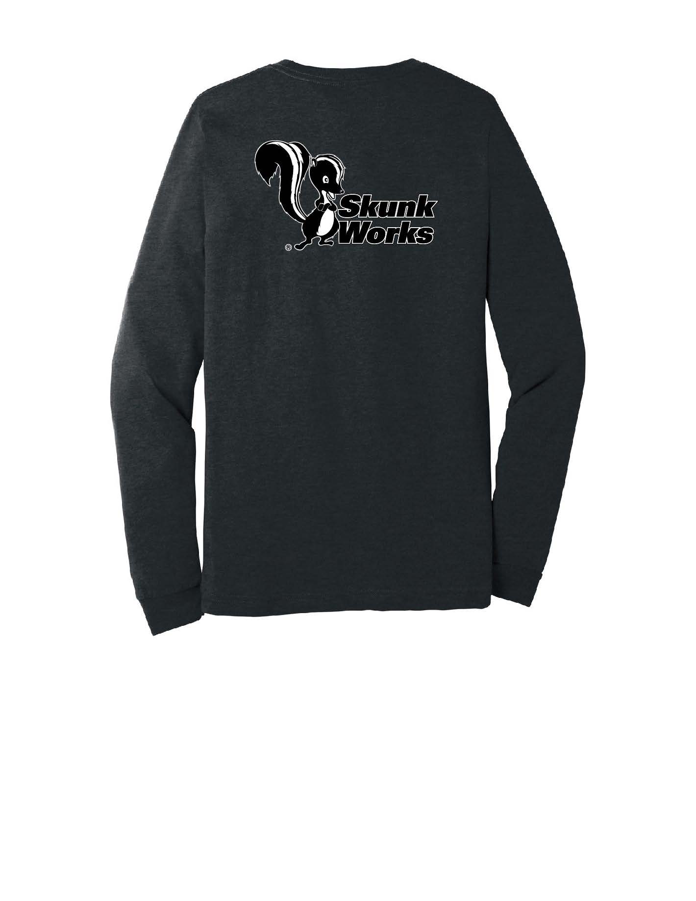 Skunk Works | Skunk Works Stacked Logo Long Sleeve Tee | LM050001