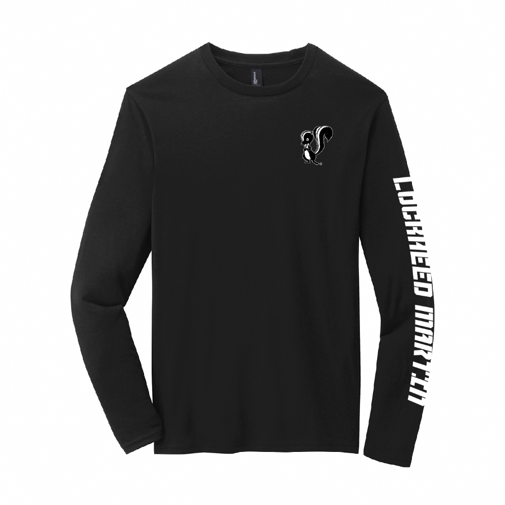 Men's T-Shirts | Skunk Works Patch Design Long Sleeve Tee | LM050003-SW