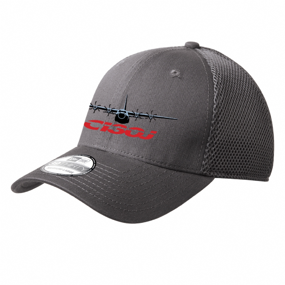 C-130J | C-130J New Era Stretch Mesh Cap | LM160017-C130J
