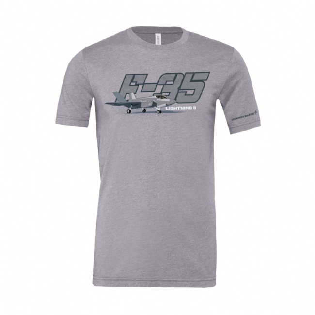 Graphic Tees | F-35 Sideview Tee | LM050010-F35